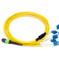 China 12 Core MPO MTP TO 12 LC Duplex patch cord for sale