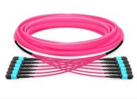 China OM3 72 Fiber Mutimode SM MM MPO MTP Cables for sale