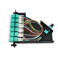 China 6 X LC Duplex SM OM3 50/125 MPO MTP Terminal Box for sale