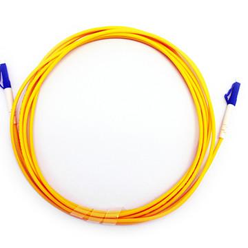 China G652D LC LC To UPC Duplex 2.0mm 2M Fiber Optic Jumper Cables for sale