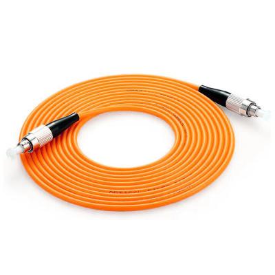 China Orange Cable 3.0mm SC Simplex Multimode Patch Cord 3M for sale