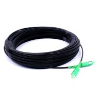 China 100m G657A One Core FTTH SM SX Optical Fiber Patch Cord for sale