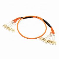 China 1310nm OM2 2.0mm 12C Multimode Fiber Optic Patch Cords for sale