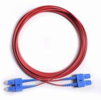 China Duplex Singlemode 2m 3m 1550nm Fiber Optic Patch Cords for sale