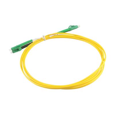 China 9/125 SM Duplex Lc Apc To Lc Apc 3.0mm Fiber Patch Cords for sale