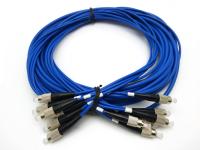 China 1550nm Simplex FC 2.0MM Multimode Armored Patch Cord for sale