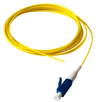 China Single Mode LC UPC CCTC Ferrule 0.9mm Fiber Optic Pigtail for sale