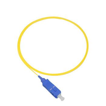 China Low Insertion Loss 1.5m SC UPC Fiber Optic Pigtail for sale