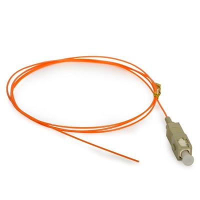 China 0.9mm Om3 Simplex Multimode Pigtail Fiber Optic Cable for sale