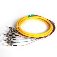 China FTTX SM 12 Core LC Single Mode 850nm Fiber Optic Pigtail for sale