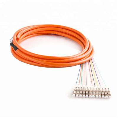 China 2.0mm 24 Fibers LC SC FC ST OM1 OM2 Fiber Optic Pigtail for sale