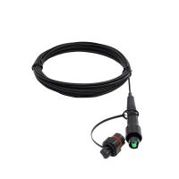 China 1550nm 12 core Waterproof IP67 Pigtail SC LC Patch Cord for sale