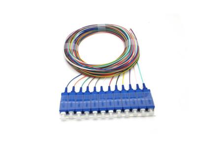 China SC UPC Pigtail 900um Unjacketed Fiber Optics Accessories for sale
