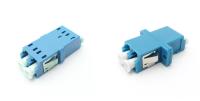 China Plastic Singlemode Duplex LC UPC fiber optic cable coupler for sale
