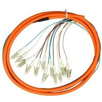 China 50/125μm Multimode Duplex SC FC LC Fiber Optic Patch Cable for sale