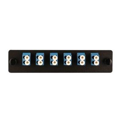 China Industry LGX 6 Port SC ST LC FC Metal Fiber Patch Panel for sale