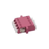 China Quad 4 Core LC PC OM1 OM2 OM3 OM4 Fiber Optical Coupler for sale