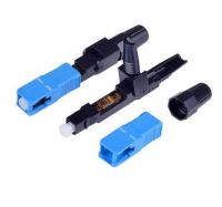 China Pre Embedded Ftth 3.0mm Sc Upc Fast Connectors Assembly for sale
