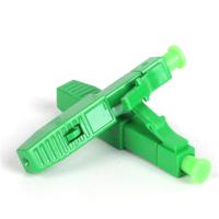 China Green LC APC Fast CATV Fiber Optic Connector Assembly for sale