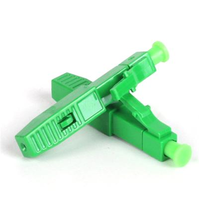 China Green LC APC Fast CATV Fiber Optic Connector Assembly for sale