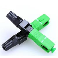 China Telecom Networks FTTH SC APC 60dB Fiber Optic Fast Connector for sale