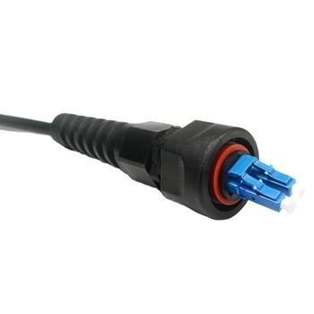 China Waterproof Duplex LC ODVA Fiber Optic Connector Assembly for sale