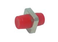 China Square Type FC UPC To FC UPC Simplex Fiber Optic Adapter for sale