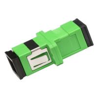 China Green Duplex SC APC SM SX Optical Fiber Coupler for sale
