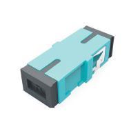 China Plastic SC UPC Multimode OM3 Fiber Optic Coupler for sale