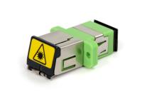 China Metal Housing Flange UPC APC SC Auto Shutter Adaptor for sale