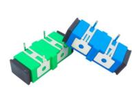 China SC Ceramic Fiber Optic Coupler with Metal Pin for PCB board for sale
