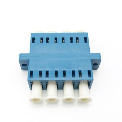 China Flange Type Singlemode LC UPC Quad Fiber Optic Coupler for sale