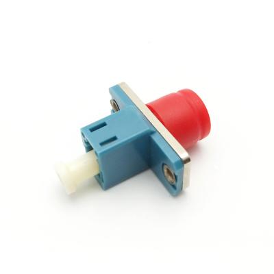 China Rectangle Female To Female Hybrid Simplex Lc To Fc Adapter for sale