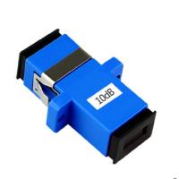 China SC Adapter Type 3db Fiber Optic Attenuator Single Mode for sale
