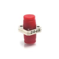 China Red Hat 10db 15db Female To Female Optical Attenuator for sale