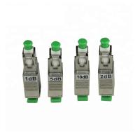 China Male To Female Single Mode SC APC 30dB Fiber Optic Attenuator for sale