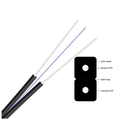 China FTTH OM1 OM2 OM3 OM4 GJXFH Optical Fiber Cables for sale