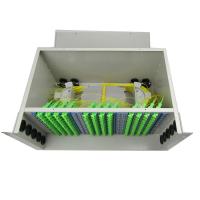 China FTTH 96 Port Metal 19 Inch Fiber Optic Terminal Box for sale