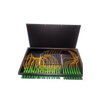 China 1U Fiber Optic Odf 1X2 Splitter Rack Mount Patch Panels for sale