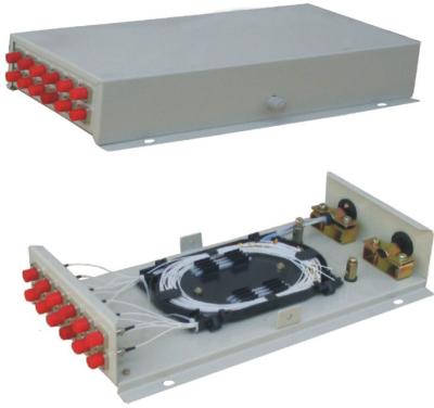 China 48 Core Wall Mounted FC ST ROSH Optical Junction Box for sale