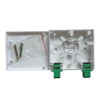 China 86 Type Mini 2 Core FTTH Wall Mount Patch PanelsTerminal Box for sale