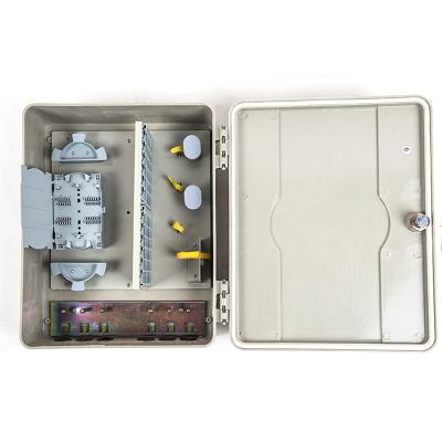 China 72 Core Fiber Optic IP65 FTTH Wall Mount Patch Panels for sale