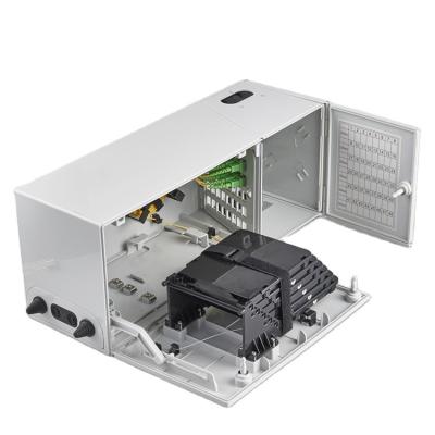 China 48 Core Outdoor IP65 ABS PBT Fiber Optic Distribution Box for sale