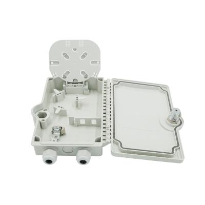 China IP65 4 Fibers 2 Ports FDB Wall Mount Patch Panels for sale