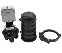 China Telecom Equipment Dome ABS FTTH Fiber Optic Enclosure for sale