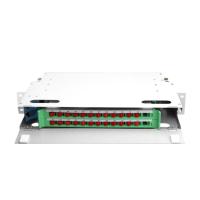 China 24 48 Port SC FC ST LC Optical Fiber Distribution Frame for sale