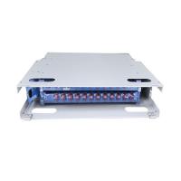 China Rack Mount 12 Core SC FC LC ODF Optical Distribution Frame for sale
