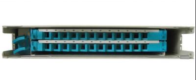 China 2U 24 Ports Rack Mount Fiber Optical FTTX ODF Closed Frame for sale