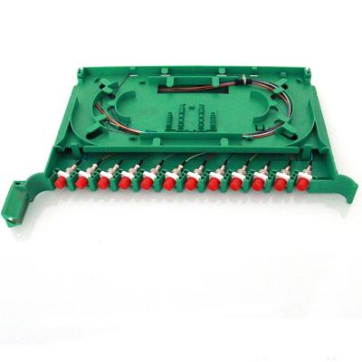 China 12 Core Splice Tray CATV ODF Optical Distribution Frame for sale