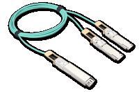 China OSFP 800G to QSFP112 2 x 400G AOC  for Digital diagnostic functions for sale